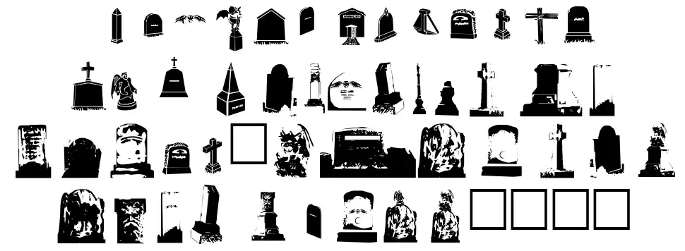 Gravestone Bats font by SnatchSoft | FontRiver