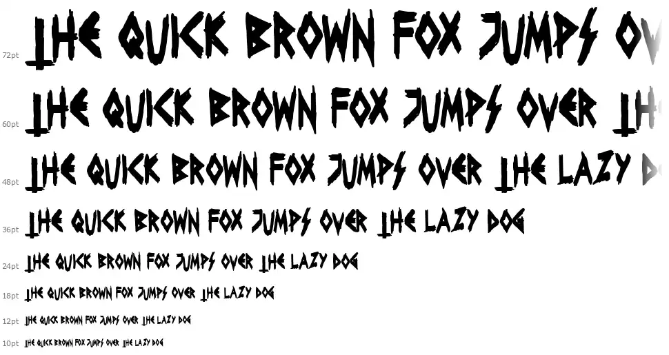 Greek Punk Party font by Woodcutter | FontRiver