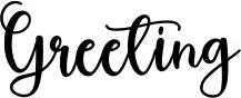 Greeting font by scratchones | FontRiver