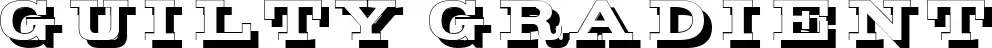 Guilty Gradient font by Vladimir Nikolic | FontRiver