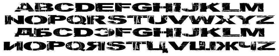 Gulag Decay font by David Kerkhoff - FontRiver