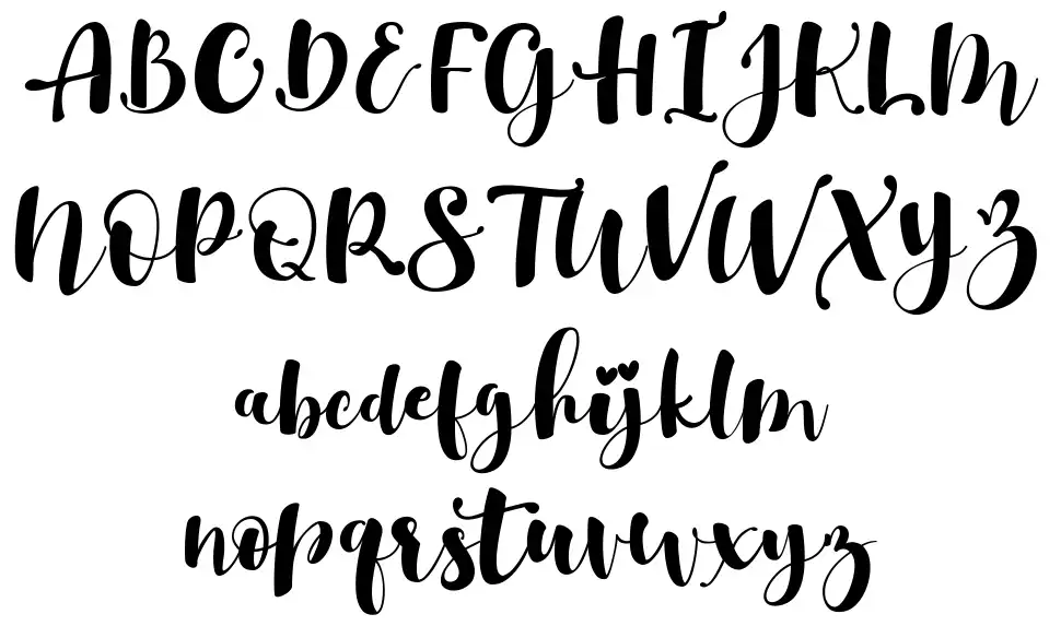 Gulya Script font by aldedesign | FontRiver