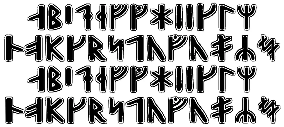Gunnar Runic font by Hanoded | FontRiver