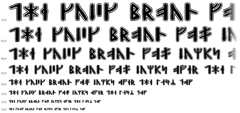 Gunnar Runic font by Hanoded | FontRiver