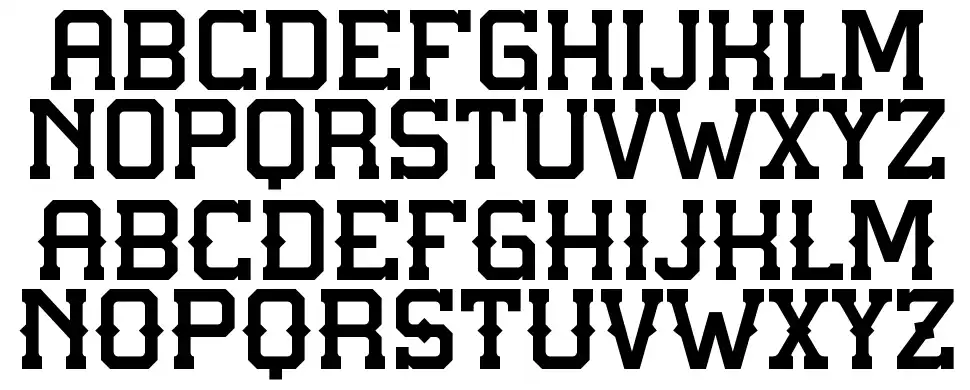 GUNSLINGER font by Tokopress | FontRiver