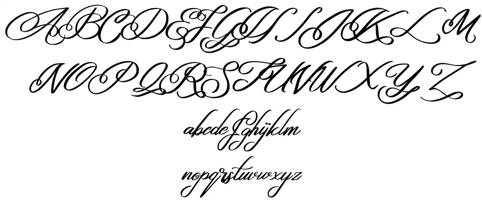 Hafala font by Vunira Design | FontRiver