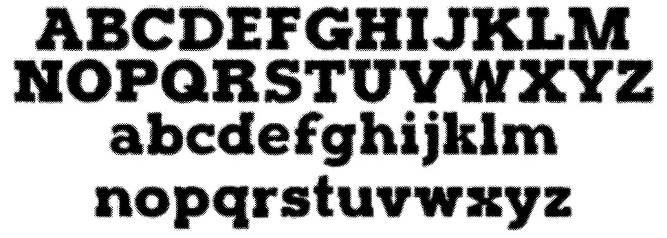 Halftone Poster font by Studio Typo | FontRiver