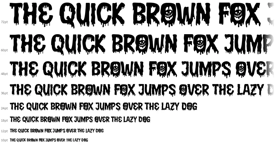 Halloween Fright font by Brithos Type | FontRiver