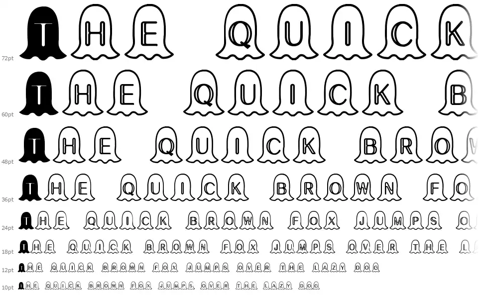 Halloween Ghost font by creativetacos | FontRiver