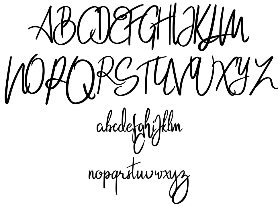 Hanabi Script font by Moonstone Co | FontRiver