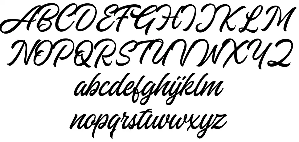 Hancock Script font by Bhadal Studio | FontRiver