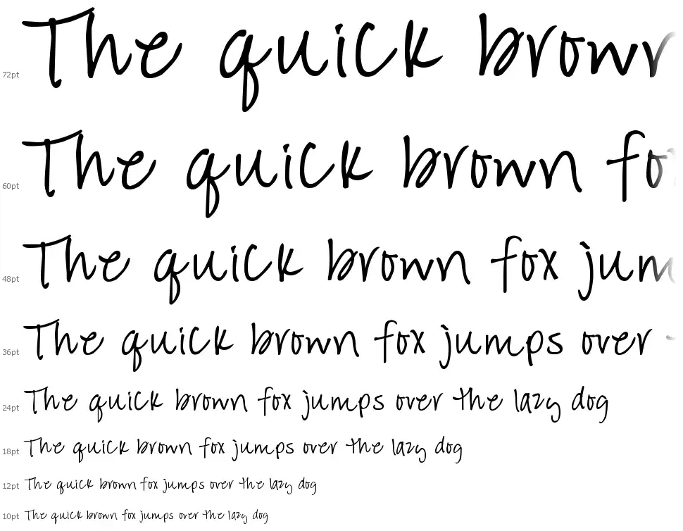 Hand of Hee font by Kristi Smith | FontRiver