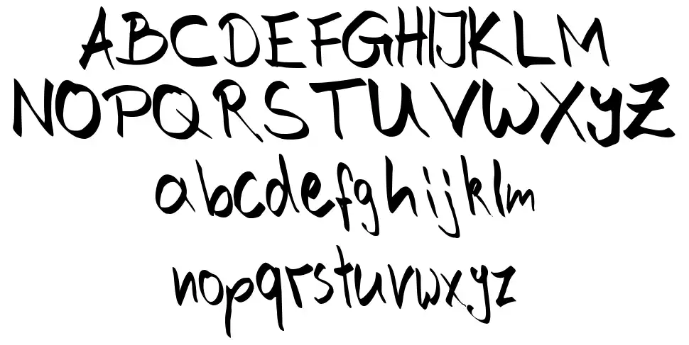 Hand of Joe font by Johannes Westphal | FontRiver