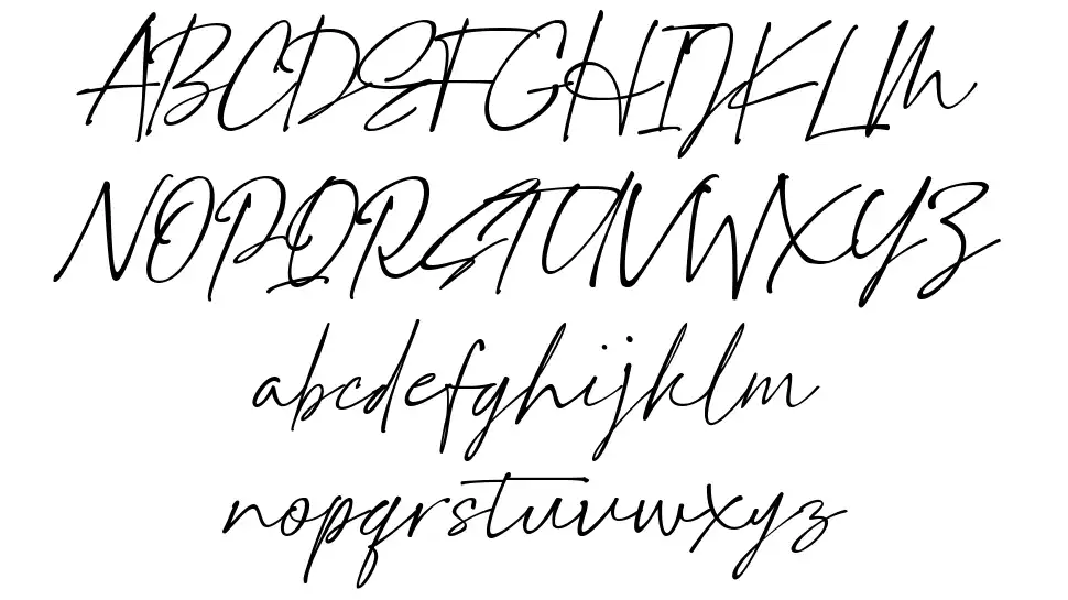 Handletters Schriftart zum kostenlosen Download