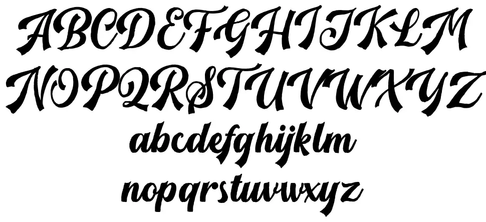 Handpack Script font by Saridezra | FontRiver