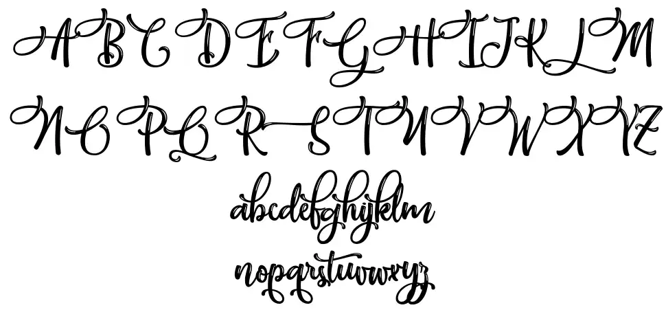 Handy Ink font by Typhoon Type - Suthi Srisopha | FontRiver