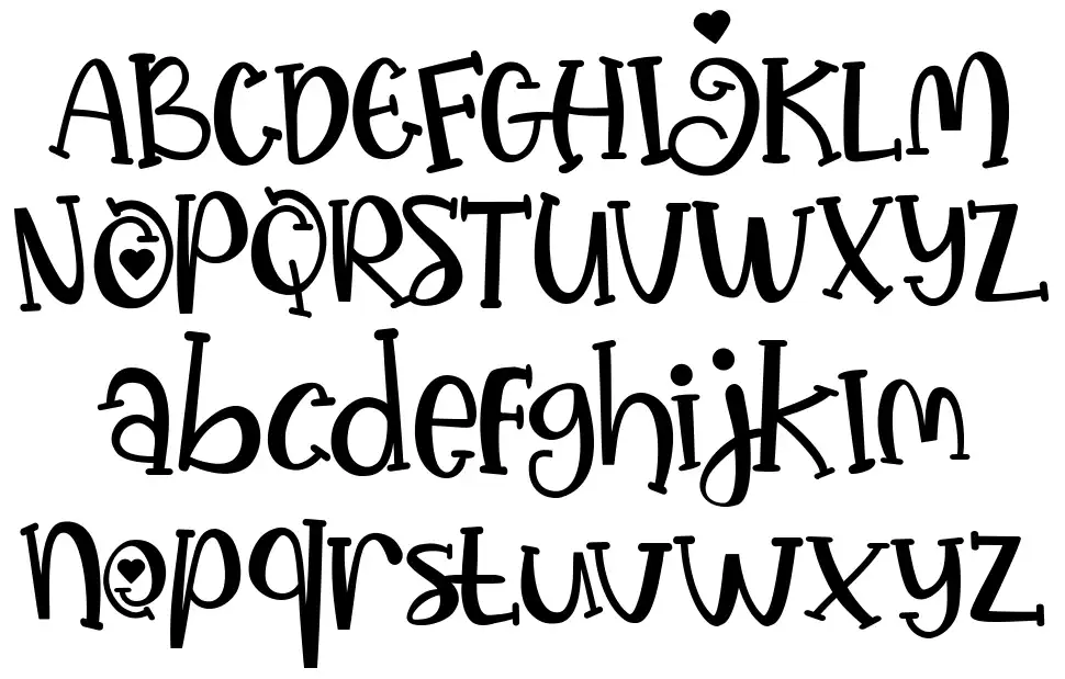 Happy Choco font by Letterena Studios | FontRiver