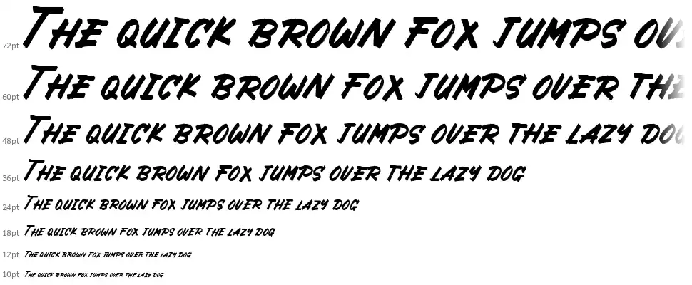 Hard Brush font by Azetype Studio | FontRiver