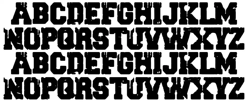 Hardcore Poster font by Woodcutter | FontRiver