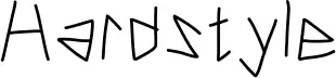 Hardstyle font by 3ichael 7ambert - FontRiver