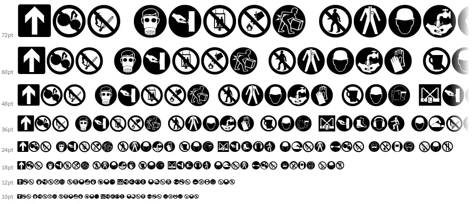 Hazard font by | FontRiver