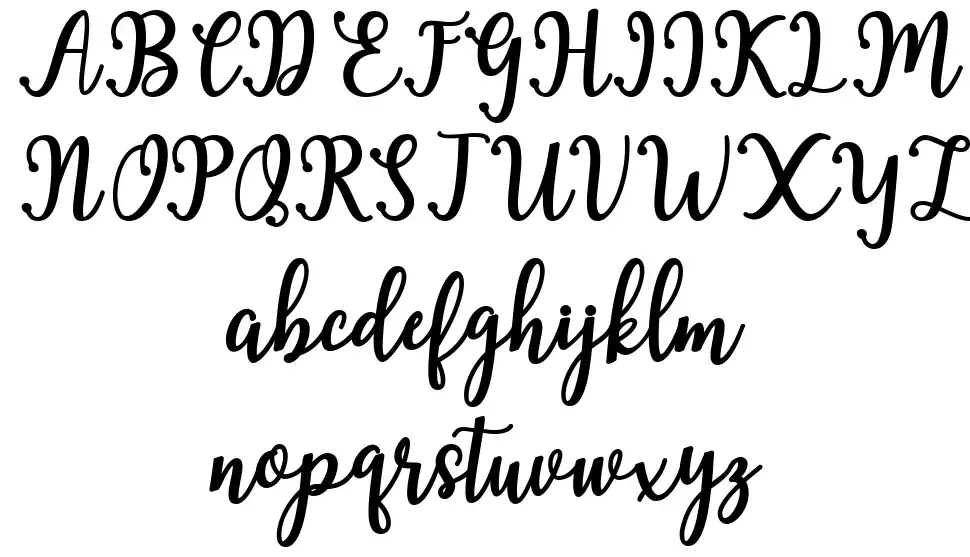 Hearted Script Schriftart zum kostenlosen Download