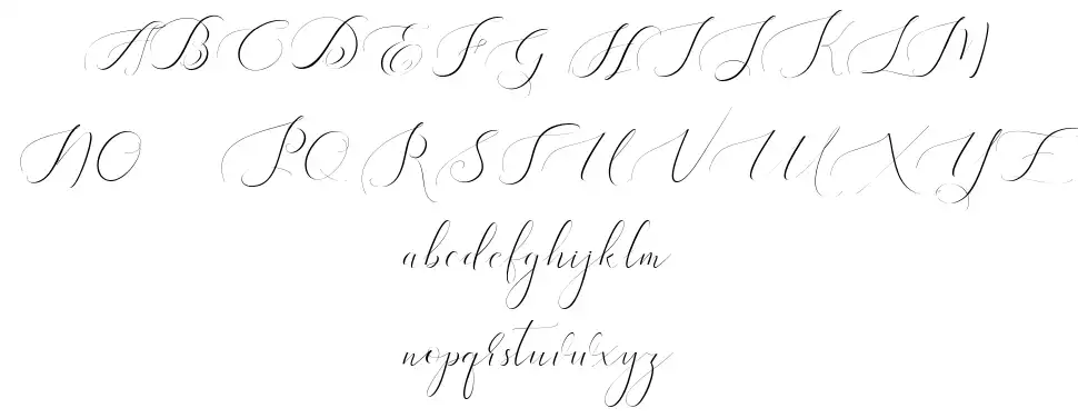 Heavenly font by Mr Letters - FontRiver