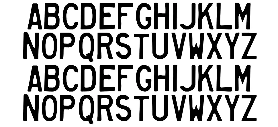 Heavy Equipment font by JLH Fonts | FontRiver