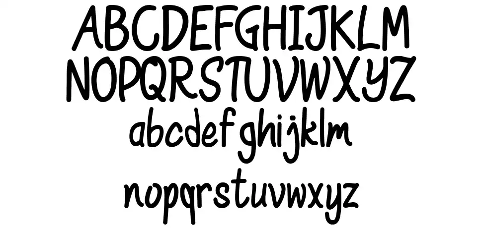 Heavy Rain font by Rangkai Aksara | FontRiver