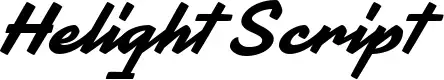 Helight Script font by Edignwn Type | FontRiver