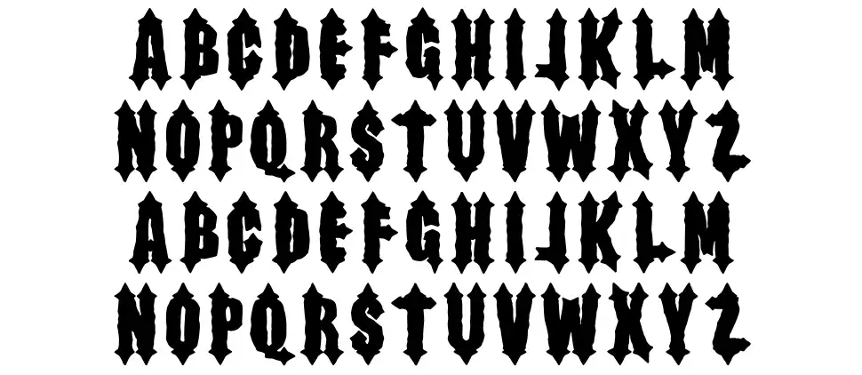 Hell Kitchen font by Woodcutter | FontRiver