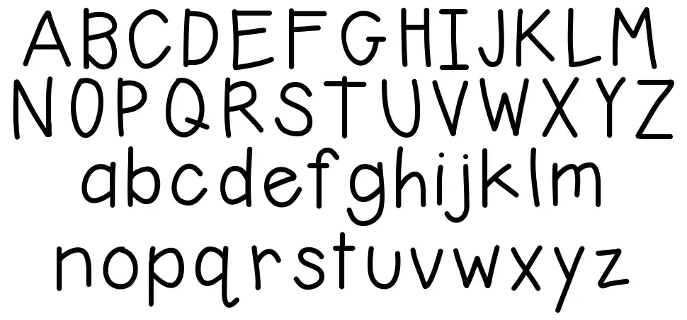Hello Basic font by Jen Jones | FontRiver