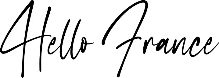 Fuente Hello France diseñada por NJ Studio