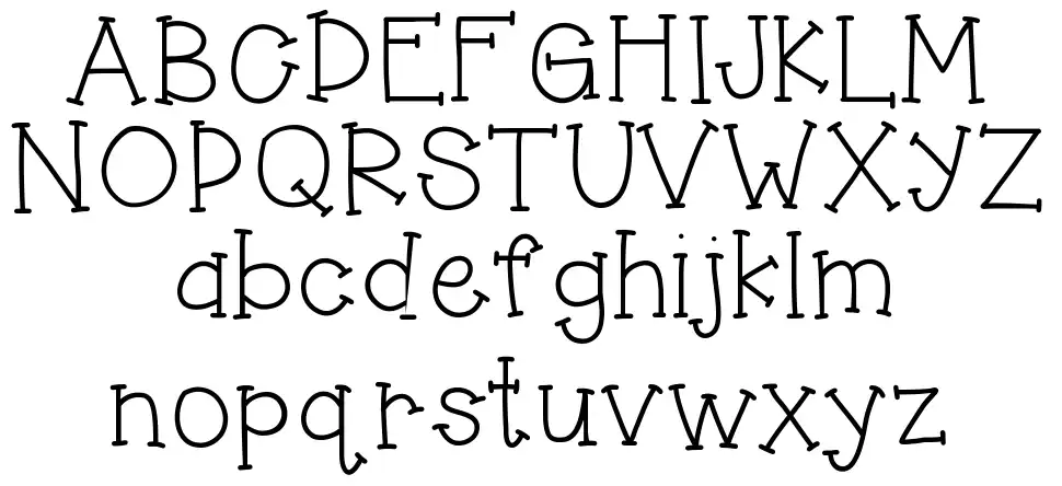 Hello Jumping Jacks Schriftart zum kostenlosen Download