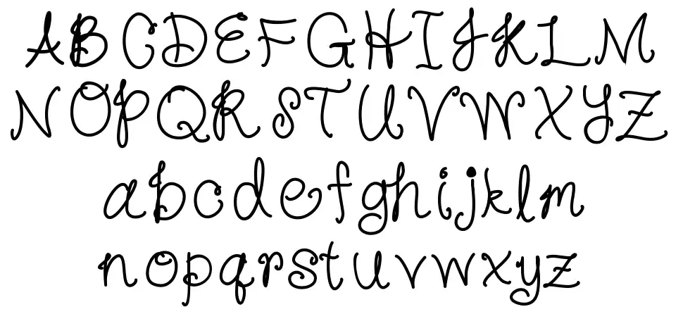 Hello Katie font by Jen Jones | FontRiver