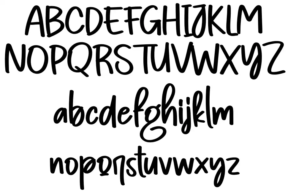 Hello Night font by scratchones | FontRiver