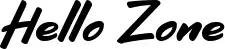 Hello Zone font by Display Studio | FontRiver