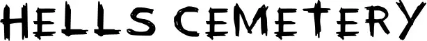 Hells Cemetery font by Jacob Housego | FontRiver