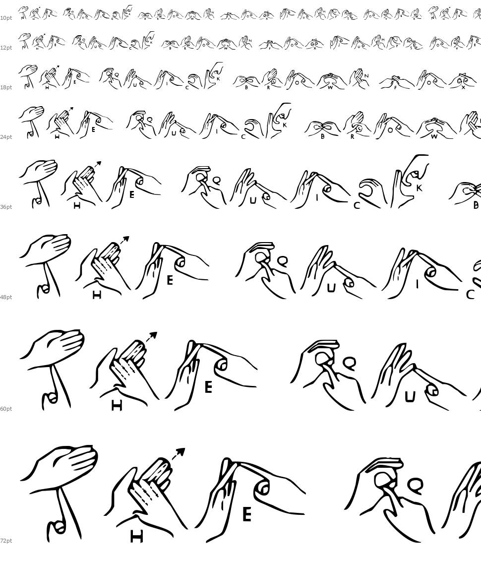 Helping Hands font by Iconian Fonts | FontRiver