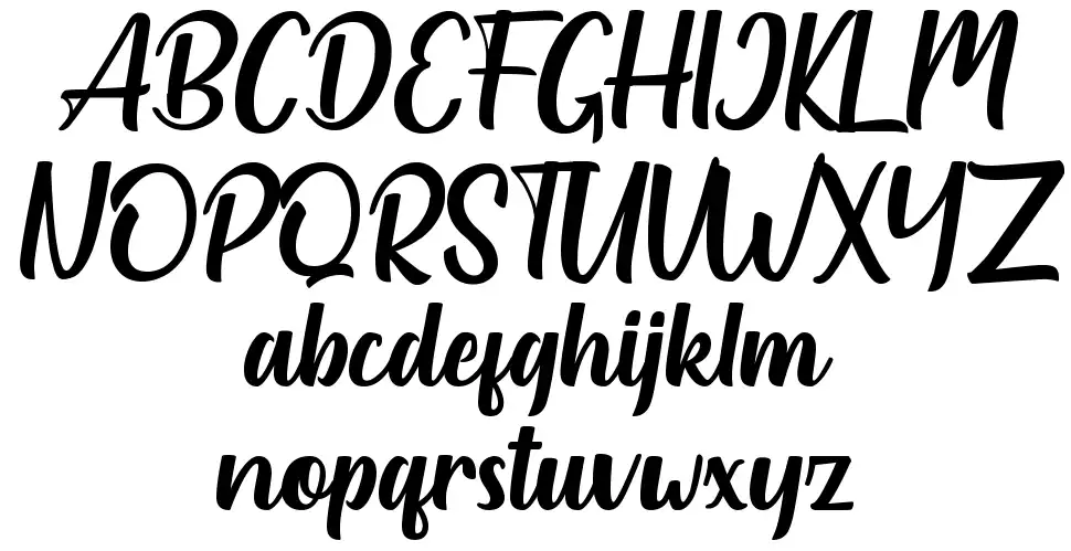 Herlia font by Dicky Darmawan | FontRiver