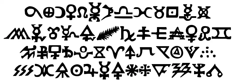 Hermetic Spellbook font by Iconian Fonts | FontRiver