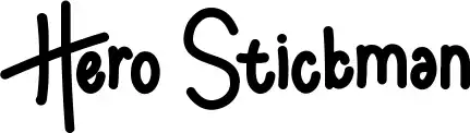Hero Stickman font by RaisProject | FontRiver