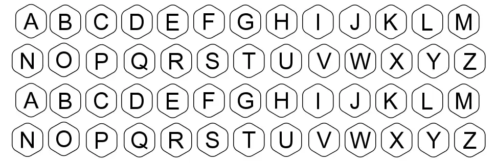 HEX Font font by HaveFun Fonts | FontRiver