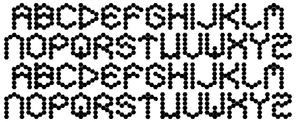 Hexa font by Qbotype | FontRiver