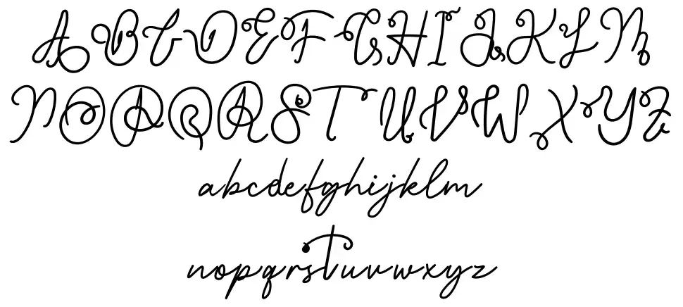 Hey Flamingo font by Erik Studio | FontRiver