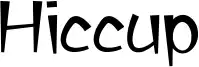 Hiccup font by Typefactoryco | FontRiver