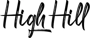 High Hill font by RaisProject | FontRiver