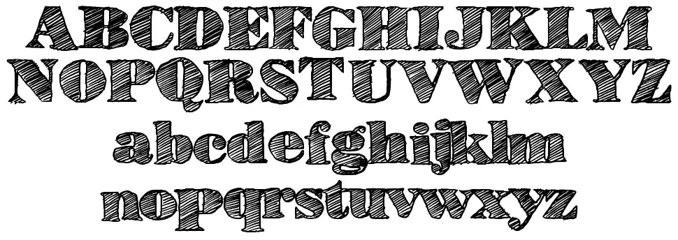 High Lines font by Xerographer Fonts - FontRiver