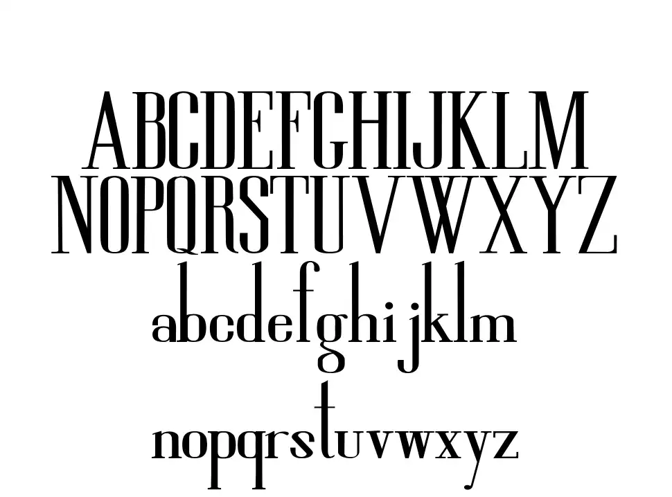 High So Serious font by Violet MX | FontRiver