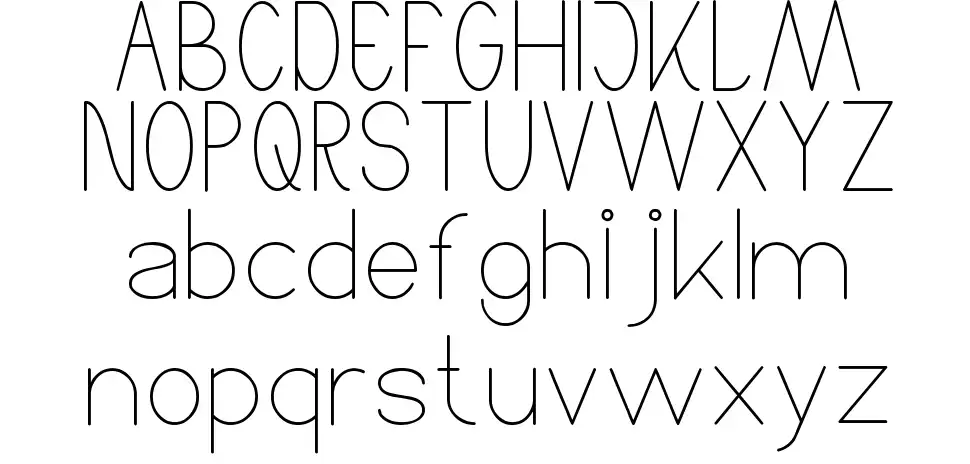 High Thin Light font by weknow | FontRiver